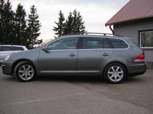 Grey Volkswagen Golf 2009 in Sigulda, with an engine capacity of 1.90 L and mileage of 282 thousand km for 2550 €, photo 9 on AUTOMOTO.COM.LV