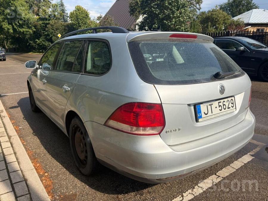 Pelēks Volkswagen Golf 2009 Rīga, ar dzinēja tilpumu 1.90 L un nobraukumu 297 tūkst. km par 1250 €, foto 7 vietnē AUTOMOTO.COM.LV