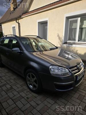 Pelēks Volkswagen Golf 2009 Rēzekne, ar dzinēja tilpumu 1.90 L un nobraukumu 278 tūkst. km par 3250 €, foto  vietnē AUTOMOTO.COM.LV