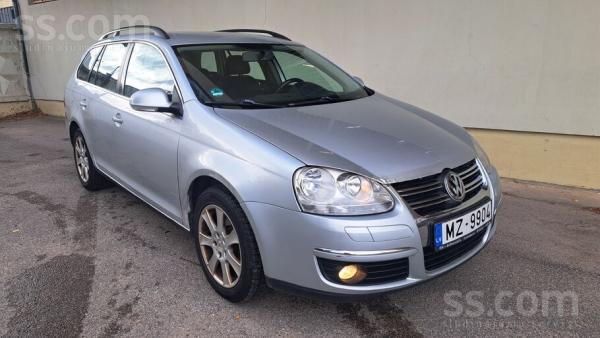 Grey Volkswagen Golf 2009 in Ogre, with an engine capacity of 1.90 L and mileage of 381 thousand km for 1690 €, photo 1 on AUTOMOTO.COM.LV