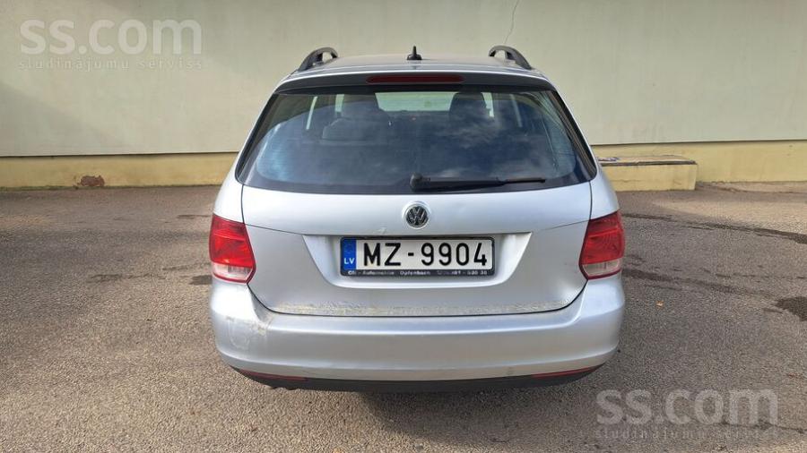 Pelēks Volkswagen Golf 2009 Ogre, ar dzinēja tilpumu 1.90 L un nobraukumu 381 tūkst. km par 1690 €, foto 8 vietnē AUTOMOTO.COM.LV