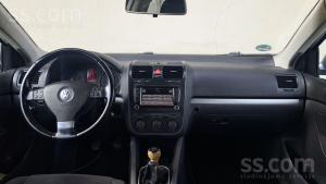 Pelēks Volkswagen Golf 2009 Ogre, ar dzinēja tilpumu 1.90 L un nobraukumu 381 tūkst. km par 1690 €, foto 12 vietnē AUTOMOTO.COM.LV