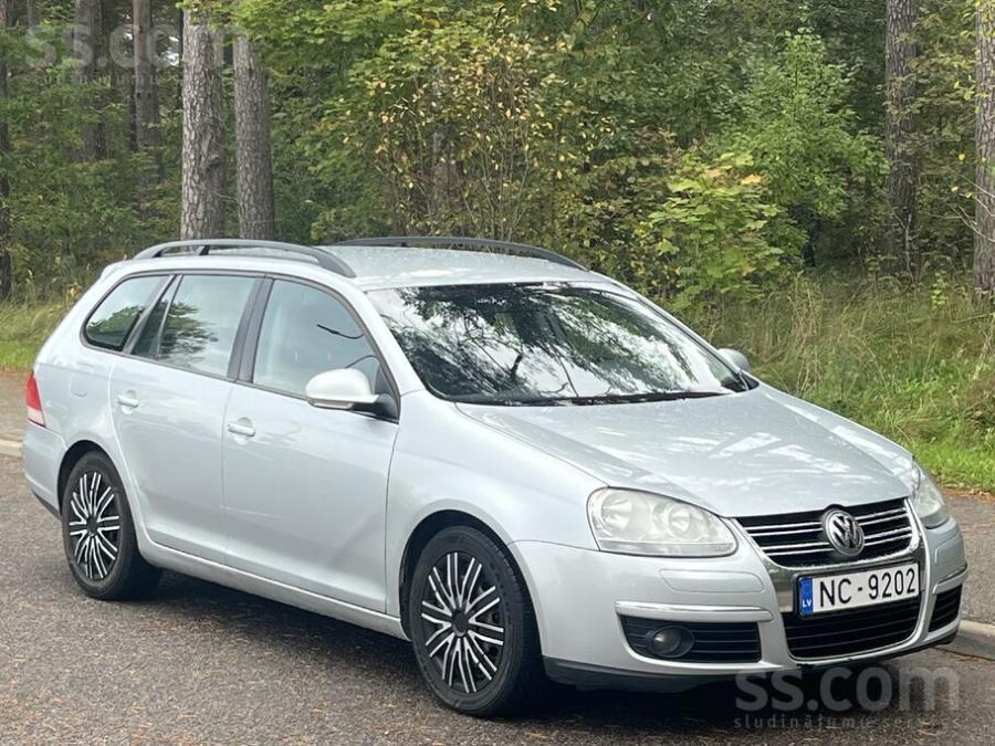 Grey Volkswagen Golf 2009 in Valmiera, with an engine capacity of 1.90 L and mileage of 0 thousand km for 1800 €, photo 5 on AUTOMOTO.COM.LV