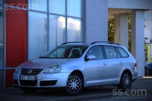 Grey Volkswagen Golf 2009 in Riga, with an engine capacity of 1.90 L and mileage of 330 thousand km for 1695 €, photo  on AUTOMOTO.COM.LV