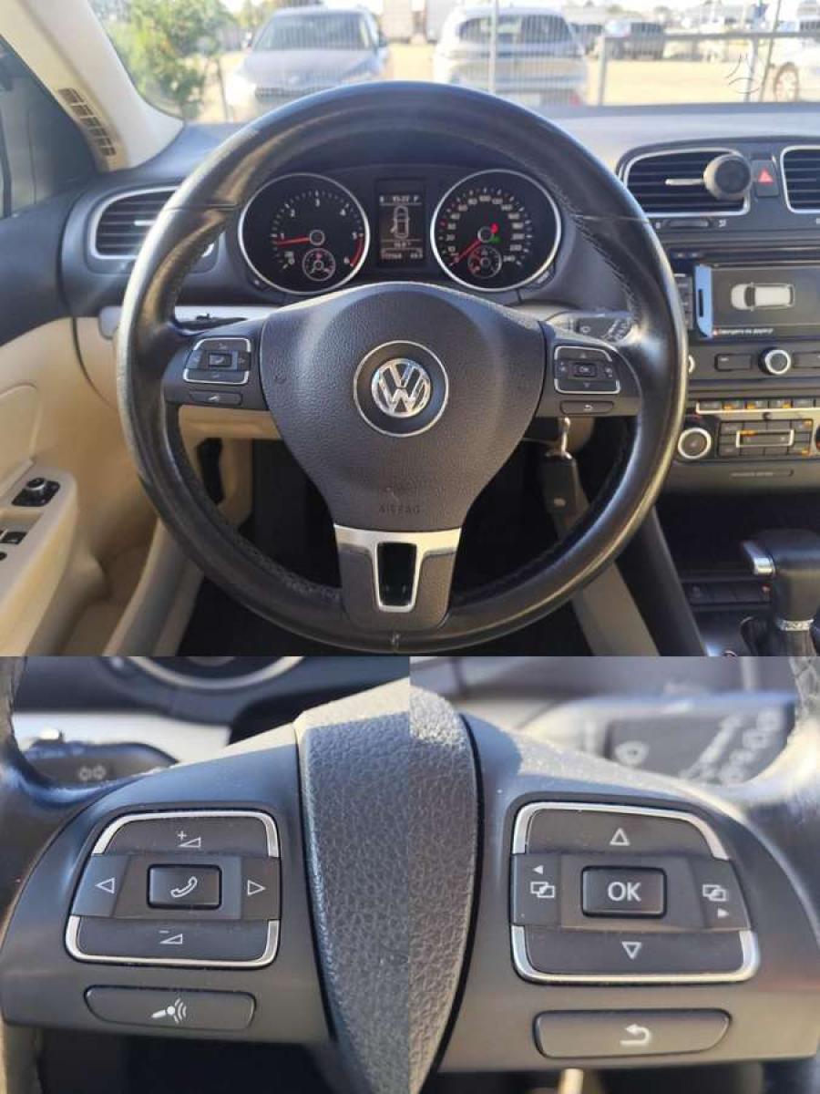 Grey Volkswagen Golf 2010 in Siauliai, with an engine capacity of 2.00 L and mileage of 172 thousand km for 4650 €, photo 12 on AUTOMOTO.COM.LV