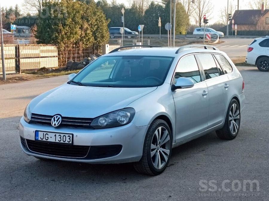 Pelēks Volkswagen Golf 2010 Ogre, ar dzinēja tilpumu 2.00 L un nobraukumu 357 tūkst. km par 2000 €, foto 1 vietnē AUTOMOTO.COM.LV