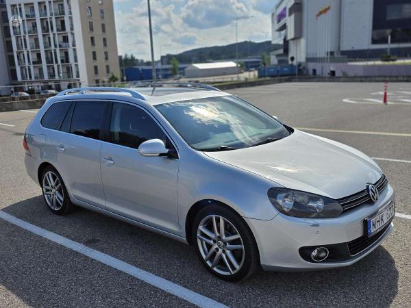 Grey Volkswagen Golf 2010 in Vilnius, with an engine capacity of 1.97 L and mileage of 280 thousand km for 2900 €, photo 3 on AUTOMOTO.COM.LV