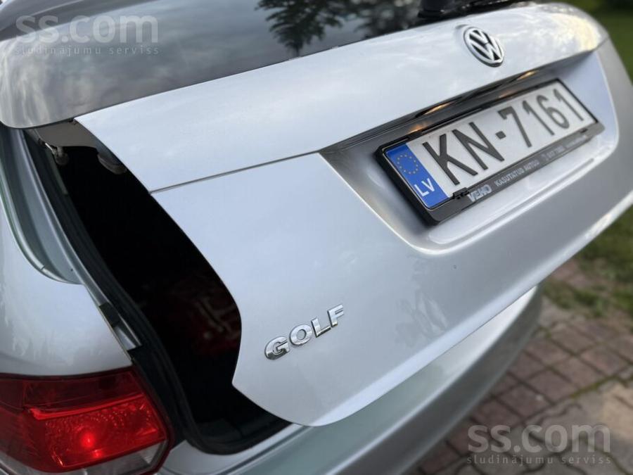 Pelēks Volkswagen Golf 2010 Rīga, ar dzinēja tilpumu 1.60 L un nobraukumu 170 tūkst. km par 3200 €, foto 23 vietnē AUTOMOTO.COM.LV