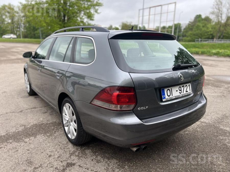 Pelēks Volkswagen Golf 2011 Jēkabpils, ar dzinēja tilpumu 2.00 L un nobraukumu 351 tūkst. km par 4500 €, foto 8 vietnē AUTOMOTO.COM.LV