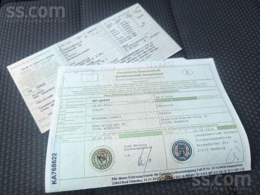 Grey Volkswagen Golf 2011 in Jelgava, with an engine capacity of 1.60 L and mileage of 240 thousand km for 4650 €, photo 35 on AUTOMOTO.COM.LV