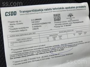 Grey Volkswagen Golf 2011 in Jelgava, with an engine capacity of 1.60 L and mileage of 240 thousand km for 4650 €, photo 36 on AUTOMOTO.COM.LV