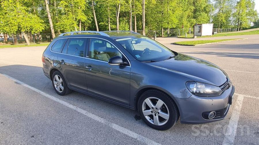 Grey Volkswagen Golf 2012 in Jekabpils, with an engine capacity of 1.60 L and mileage of 336 thousand km for 3490 €, photo 4 on AUTOMOTO.COM.LV