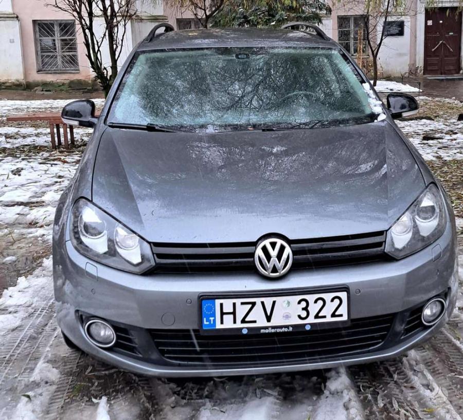 Grey Volkswagen Golf 2012 in Vilnius, with an engine capacity of 1.97 L and mileage of 227 thousand km for 2800 €, photo 2 on AUTOMOTO.COM.LV