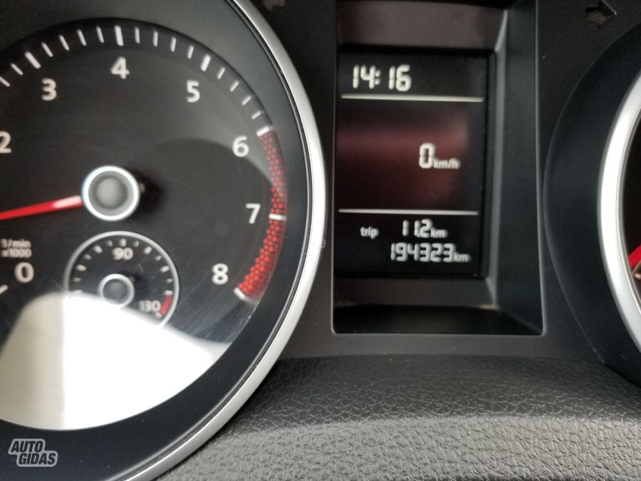 Grey Volkswagen Golf 2012 in Kaunas, with an engine capacity of 1.20 L and mileage of 194 thousand km for 3250 €, photo 12 on AUTOMOTO.COM.LV