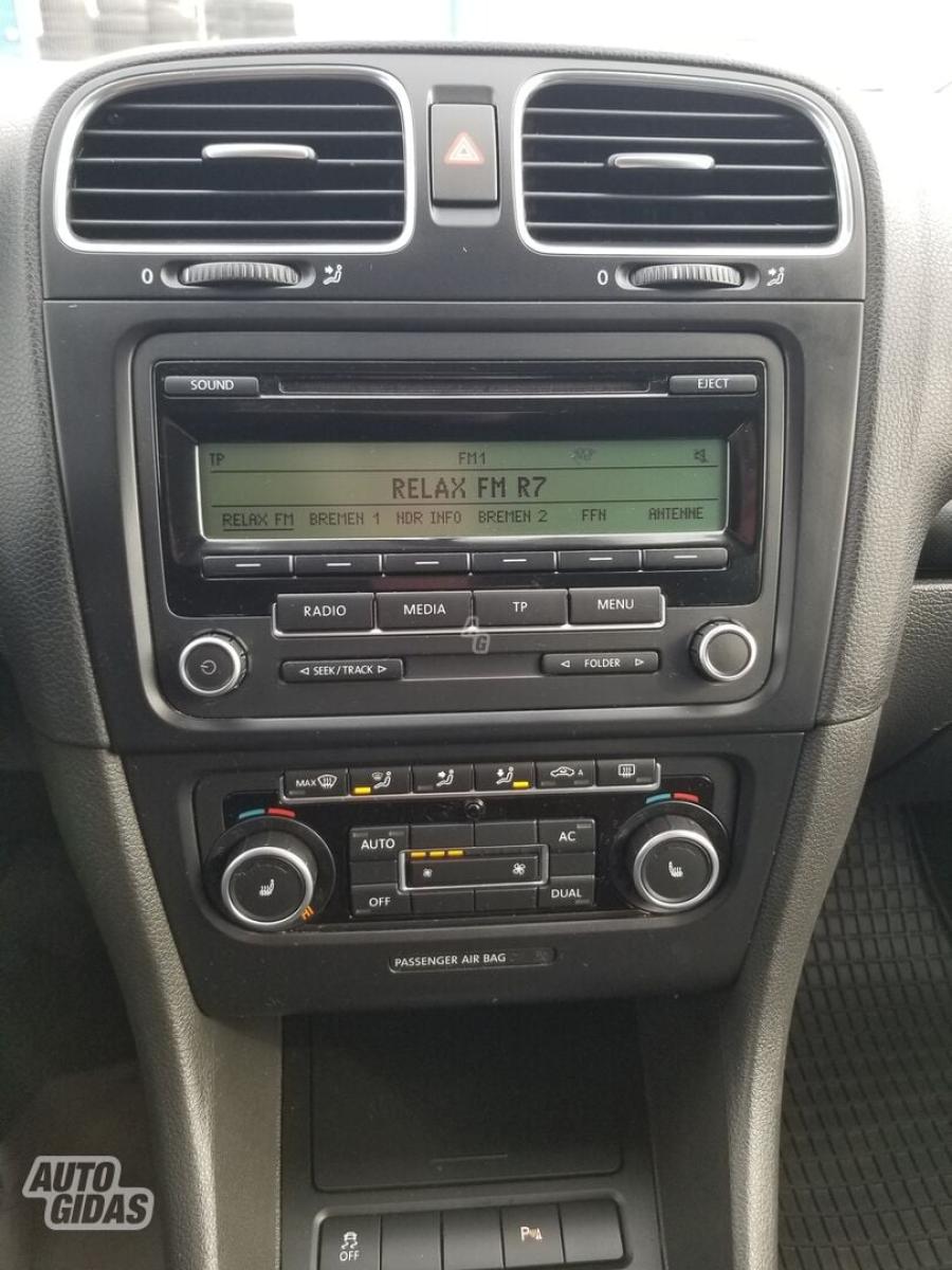 Grey Volkswagen Golf 2012 in Kaunas, with an engine capacity of 1.20 L and mileage of 194 thousand km for 3250 €, photo 15 on AUTOMOTO.COM.LV