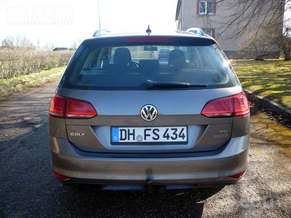 Grey Volkswagen Golf 2013 in Cesis, with an engine capacity of 1.60 L and mileage of 0 thousand km for 7400 €, photo 7 on AUTOMOTO.COM.LV