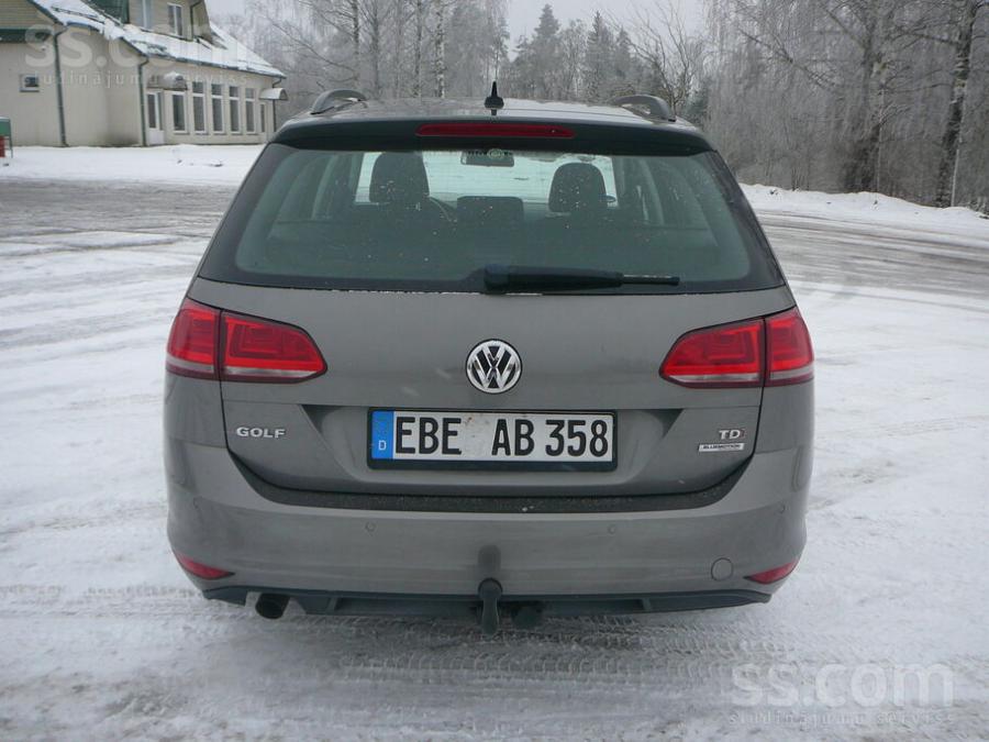 Grey Volkswagen Golf 2013 in Cesis, with an engine capacity of 1.60 L and mileage of 0 thousand km for 6500 €, photo 7 on AUTOMOTO.COM.LV