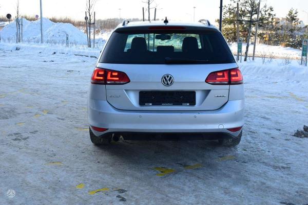 Pelēks Volkswagen Golf 2013 Viļņa, ar dzinēja tilpumu 1.60 L un nobraukumu 257 tūkst. km par 6750 €, foto 6 vietnē AUTOMOTO.COM.LV