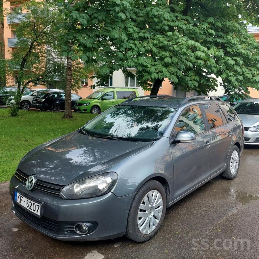 Grey Volkswagen Golf 2013 in Riga, with an engine capacity of 1.60 L and mileage of 193 thousand km for 3850 €, photo 1 on AUTOMOTO.COM.LV