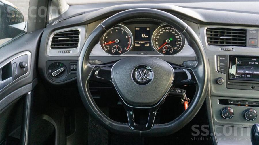Pelēks Volkswagen Golf 2013 Rīga, ar dzinēja tilpumu 1.40 L un nobraukumu 269 tūkst. km par 6290 €, foto 14 vietnē AUTOMOTO.COM.LV