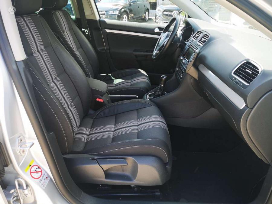 Grey Volkswagen Golf 2013 in Radviliskis, with an engine capacity of 1.60 L and mileage of 205 thousand km for 4450 €, photo 14 on AUTOMOTO.COM.LV