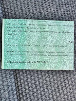 Grey Volkswagen Golf 2013 in Vilnius, with an engine capacity of 1.60 L and mileage of 324 thousand km for 1500 €, photo 8 on AUTOMOTO.COM.LV