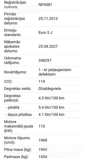 Серый Фольксваген Гольф 2013 в Рига, объемом двигателя 2.00 л и пробегом 348 тыс. км за 5850 €, фото 9 на AUTOMOTO.COM.LV