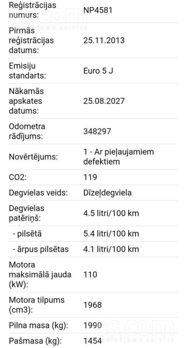 Pelēks Volkswagen Golf 2013 Rīga, ar dzinēja tilpumu 2.00 L un nobraukumu 348 tūkst. km par 5850 €, foto 9 vietnē AUTOMOTO.COM.LV