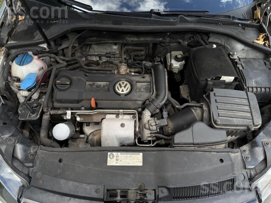 Grey Volkswagen Golf 2013 in Riga, with an engine capacity of 1.40 L and mileage of 210 thousand km for 2600 €, photo 17 on AUTOMOTO.COM.LV