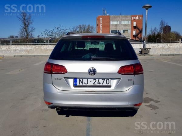 Pelēks Volkswagen Golf 2014 Rīga, ar dzinēja tilpumu 1.60 L un nobraukumu 313 tūkst. km par 7200 €, foto 6 vietnē AUTOMOTO.COM.LV