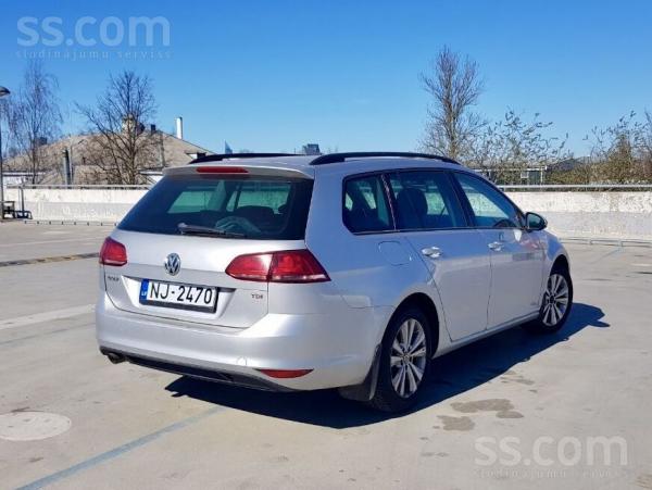 Pelēks Volkswagen Golf 2014 Rīga, ar dzinēja tilpumu 1.60 L un nobraukumu 313 tūkst. km par 7200 €, foto 7 vietnē AUTOMOTO.COM.LV