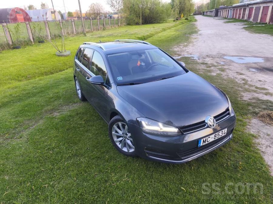Grey Volkswagen Golf 2014 in Jelgava, with an engine capacity of 1.60 L and mileage of 222 thousand km for 7398 €, photo 2 on AUTOMOTO.COM.LV