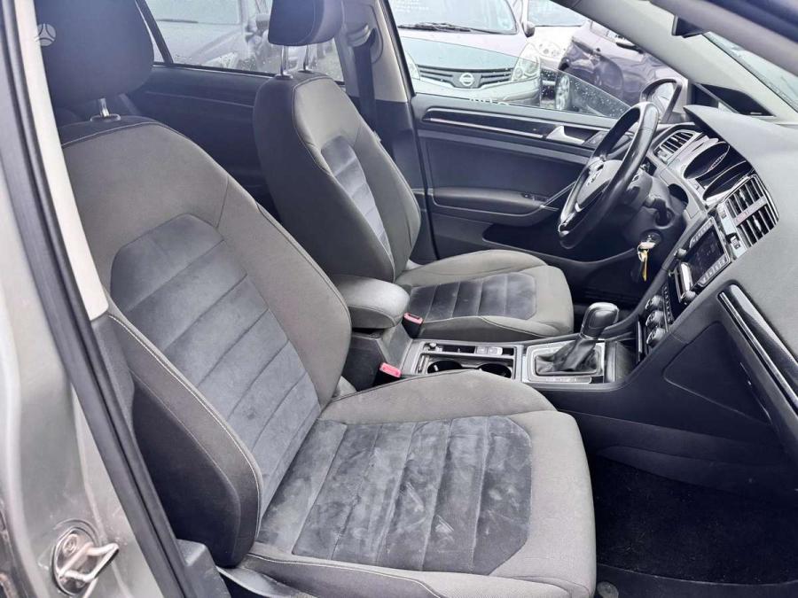 Pelēks Volkswagen Golf 2014 Kauņa, ar dzinēja tilpumu 1.40 L un nobraukumu 234 tūkst. km par 5550 €, foto 15 vietnē AUTOMOTO.COM.LV