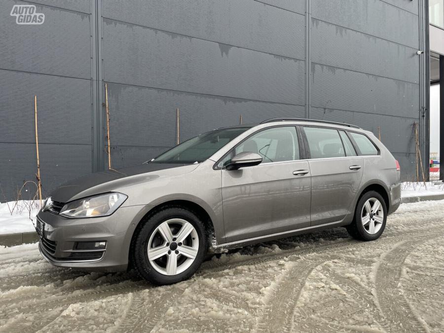 Grey Volkswagen Golf 2014 in Vilnius, with an engine capacity of 1.60 L and mileage of 207 thousand km for 5850 €, photo 1 on AUTOMOTO.COM.LV