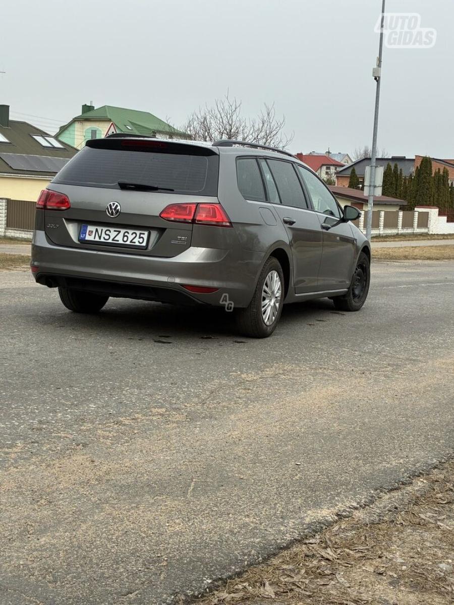 Grey Volkswagen Golf 2014 in Vilnius, with an engine capacity of 1.20 L and mileage of 132 thousand km for 4700 €, photo 6 on AUTOMOTO.COM.LV