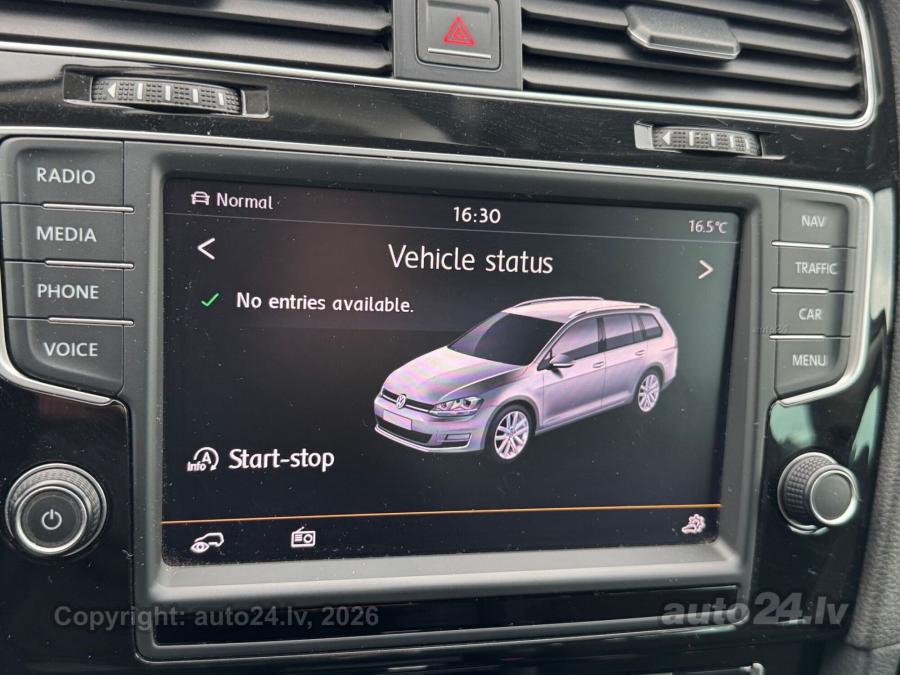Grey Volkswagen Golf 2014 in Tallinn, with an engine capacity of 2.00 L and mileage of 280 thousand km for 5999 €, photo 10 on AUTOMOTO.COM.LV