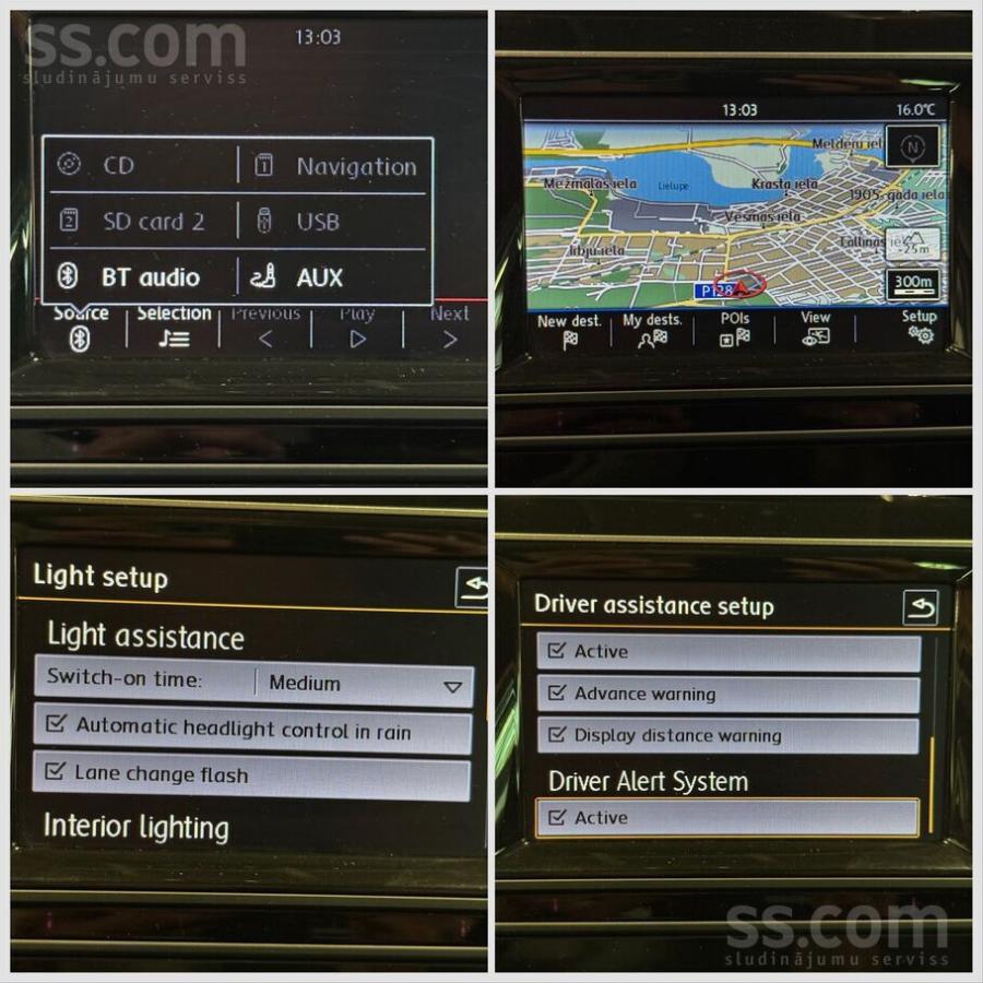 Grey Volkswagen Golf 2014 in Jurmala, with an engine capacity of 1.60 L and mileage of 226 thousand km for 7450 €, photo 25 on AUTOMOTO.COM.LV