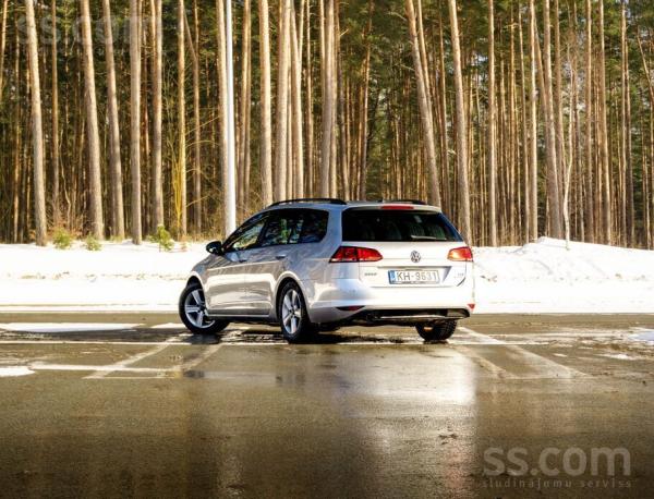 Grey Volkswagen Golf 2014 in Riga, with an engine capacity of 1.60 L and mileage of 362 thousand km for 4790 €, photo 7 on AUTOMOTO.COM.LV