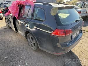 Pelēks Volkswagen Golf 2014 Daugavpils, ar dzinēja tilpumu 1.60 L un nobraukumu 0 tūkst. km par 2400 €, foto 7 vietnē AUTOMOTO.COM.LV