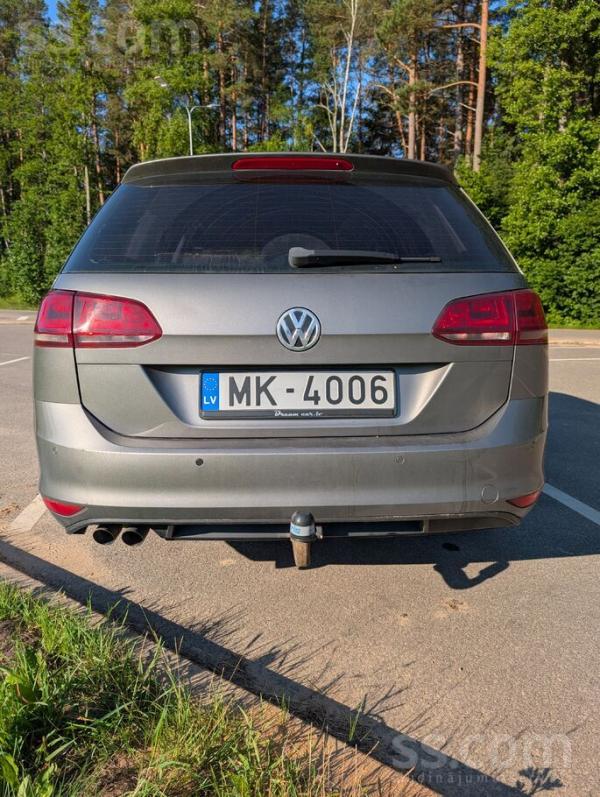 Pelēks Volkswagen Golf 2014 Rīga, ar dzinēja tilpumu 2.00 L un nobraukumu 254 tūkst. km par 5700 €, foto 5 vietnē AUTOMOTO.COM.LV