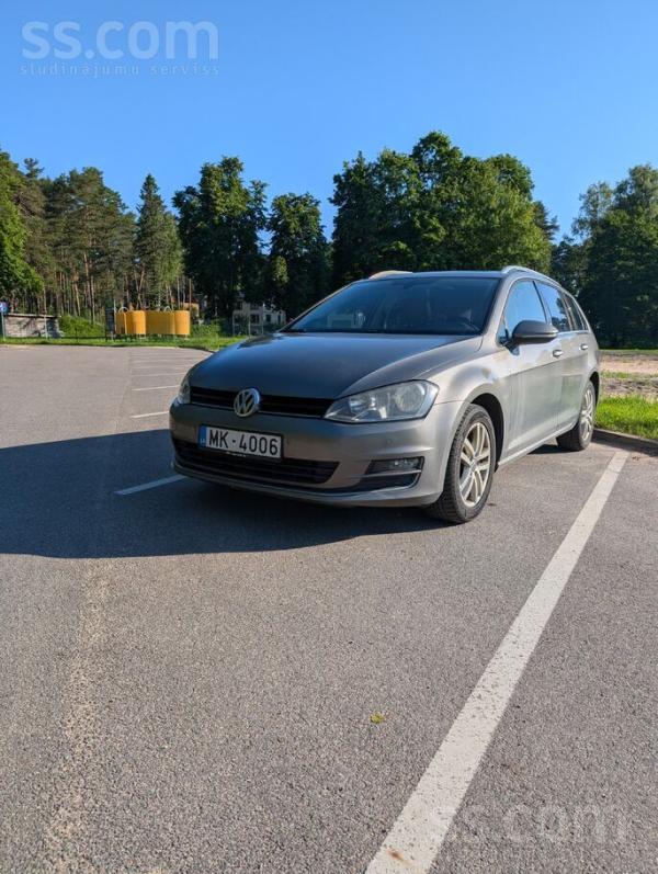 Grey Volkswagen Golf 2014 in Riga, with an engine capacity of 2.00 L and mileage of 254 thousand km for 5700 €, photo 2 on AUTOMOTO.COM.LV