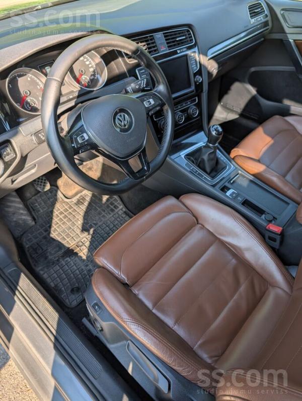 Grey Volkswagen Golf 2014 in Riga, with an engine capacity of 2.00 L and mileage of 254 thousand km for 5700 €, photo 8 on AUTOMOTO.COM.LV