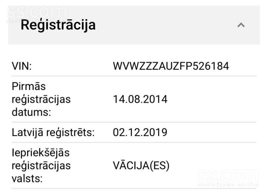 Pelēks Volkswagen Golf 2014 Rīga, ar dzinēja tilpumu 1.60 L un nobraukumu 294 tūkst. km par 4550 €, foto 32 vietnē AUTOMOTO.COM.LV