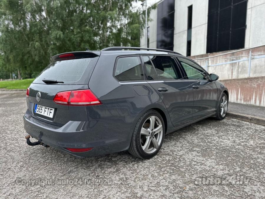 Pelēks Volkswagen Golf 2014 Tallina, ar dzinēja tilpumu 2.00 L un nobraukumu 391 tūkst. km par 5999 €, foto 7 vietnē AUTOMOTO.COM.LV