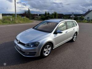 Pelēks Volkswagen Golf 2014 Viļņa, ar dzinēja tilpumu 2.00 L un nobraukumu 315 tūkst. km par 6499 €, foto  vietnē AUTOMOTO.COM.LV