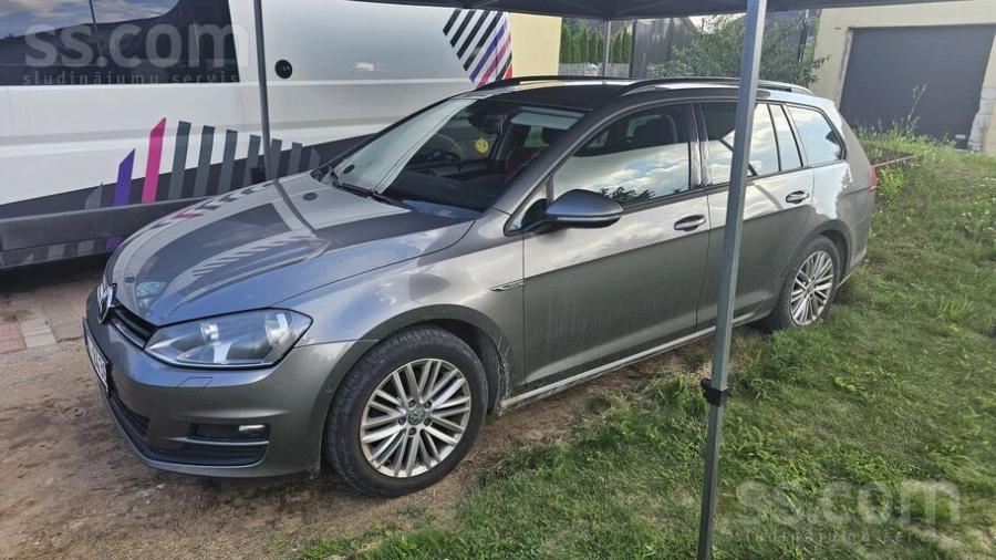 Grey Volkswagen Golf 2014 in Riga, with an engine capacity of 1.60 L and mileage of 315 thousand km for 3500 €, photo 1 on AUTOMOTO.COM.LV