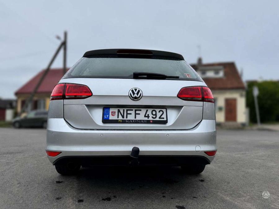 Pelēks Volkswagen Golf 2014 Kauņa, ar dzinēja tilpumu 1.60 L un nobraukumu 283 tūkst. km par 5400 €, foto 7 vietnē AUTOMOTO.COM.LV