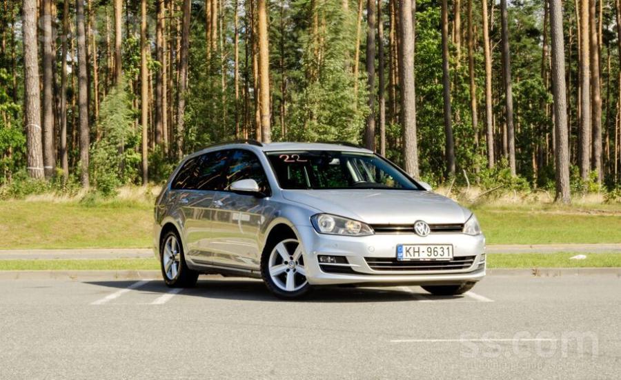 Grey Volkswagen Golf 2014 in Riga, with an engine capacity of 1.60 L and mileage of 362 thousand km for 4290 €, photo 3 on AUTOMOTO.COM.LV
