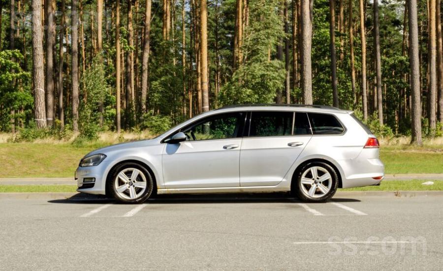 Grey Volkswagen Golf 2014 in Riga, with an engine capacity of 1.60 L and mileage of 362 thousand km for 4290 €, photo 6 on AUTOMOTO.COM.LV