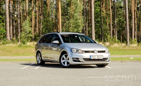 Grey Volkswagen Golf 2014 in Riga, with an engine capacity of 1.60 L and mileage of 362 thousand km for 3590 €, photo 2 on AUTOMOTO.COM.LV